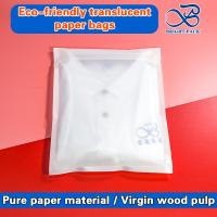 China Custom Glassine Paper Bags for Art Prints & Apparel - 100% Biodegradable with GSM Thickness Options for sale