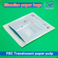 China Clear Glassine Paper Bags 3-12 Inch Custom Compostable Packaging with High Barrier Protection for sale