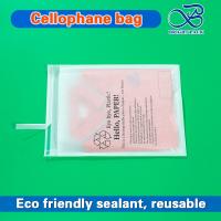 China Custom Printed Translucent Glassine Wax Paper Bags 100% Biodegradable Flat Bottom 30-60 gsm for sale