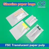 China Translucent Biodegradable Glassine Paper Bags 30-60 gsm Self-Adhesive Seal Eco-Friendly Clothing Packaging for sale