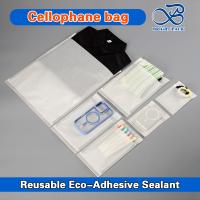 China Custom Printed Frosted Glassine Bags 40-70 gsm with Self Adhesive Stripe for Eco-Friendly Packaging for sale