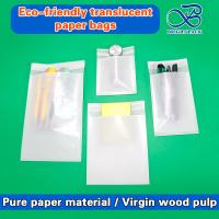 China Wholesale Customizable Recyclable Glassine Paper Bags 60-80 GSM Eco-Friendly Packaging for sale