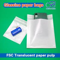 China Custom Glassine Waxed Paper Bags for Clothing Packaging - Water-Resistant & Eco-Friendly with Multi-Color Logo Printing for sale