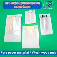 China Custom Glassine Waxed Paper Bags for Clothing Packaging - Water-Resistant & Eco-Friendly with Multi-Color Logo Printing for sale