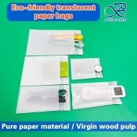 China Eco-Friendly Glassine Paper Bag with Small Round Holes 30-60 gsm for T-Shirt Packaging for sale