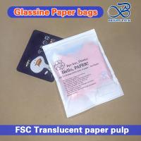 China Customizable Biodegradable Glassine Paper Bags Self Adhesive Stripe 30-60 gsm Eco Friendly Packaging for sale