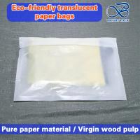 China Eco Friendly Recyclable Glassine Paper Bags 30 50 gsm Greaseproof Custom Logo for Bakery Gift Packaging for sale