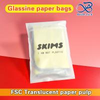China 40gsm Transparent Tear Resistant Self Adhesive Glassine Bags for Clothing Packaging for sale