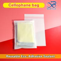 China 40gsm Transparent Tear Resistant Self Adhesive Glassine Bags for Clothing Packaging for sale