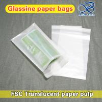 China Lightweight 40g Glassine Garment Bags Dustproof Moisture Resistant Self Sealing Eco Friendly Packaging for sale