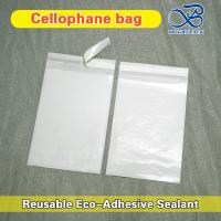 China Lightweight 40g Glassine Garment Bags Dustproof Moisture Resistant Self Sealing Eco Friendly Packaging for sale