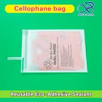 China Wholesale 40g Biodegradable Glassine Paper Bags with Self Adhesive Stripe FSC Certified for sale