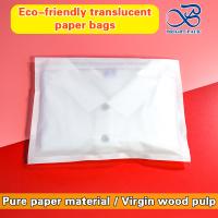 China 40gsm Self-Adhesive Biodegradable Glassine Paper Bags for Clothing Packaging for sale