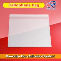 China 40gsm Self-Adhesive Biodegradable Glassine Paper Bags for Clothing Packaging for sale