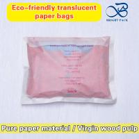 China 40gsm Glassine Garment Bags 100% Biodegradable Factory Direct FSC Certified Eco Friendly Packaging for sale