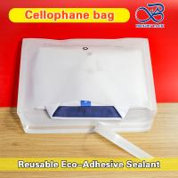 China ClearView 40g Self-Adhesive Biodegradable Glassine Paper Bags for Garment Packaging for sale