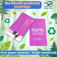 China FSC Certified Glassine Paper Garment Bags 40-60 gsm Custom Sizes for Luxury Apparel Packaging for sale