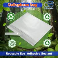 China Custom Logo FSC Recycled Glassine Paper Garment Bag 40-60 gsm Transparent Clothing Packaging for sale