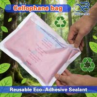 China FSC Certified Recycled Glassine Paper Bags 40-60 gsm Self-Adhesive Seal for Luxury Clothing Packaging for sale