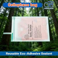 China Biodegradable White Glassine Paper Bags 30x40cm for Garment Coats Underwear Clothing Packaging for sale