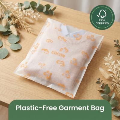 China Wholesale Custom Printed Glassine Bags 100x150mm Eco Friendly Translucent Flat Paper Pouch for Apparel Packaging for sale