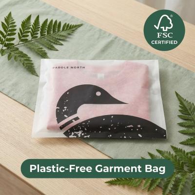 China Custom OEM Glassine Bags for Apparel Packaging Translucent Flat Paper Bags 100pcs per Pack for sale