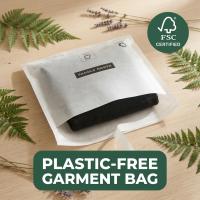 China Compostable Biodegradable Glassine Bag for Apparel Clothing Packaging 100% Recyclable Custom Printing for sale
