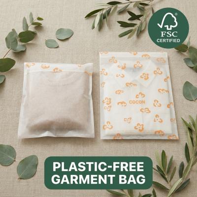 China Clear Glassine Bag 40gsm Eco-Friendly Recyclable for Apparel Translucent Clothing Packaging EU Manufacturer Bulk for sale