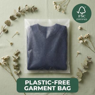 China Wholesale Luxury Glassine Bags for Garment Packaging Eco Biodegradable Recyclable 100pcs Custom for sale
