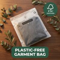 China Wholesale Eco-Friendly Biodegradable Glassine Bags 100% Recyclable Clothing Packaging Pouch for sale