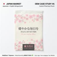 China Biodegradable Glassine Pharmacy Bags FDA Compliant 100x150mm Recyclable Medicine Pouches Bulk for sale