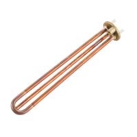 China Safety Standard Industrial Water Heating Element With Threaded Terminal / Blade Terminal for sale