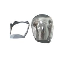 China motorcycle helmet 3d printing service transparent pc rapid prototype customization for sale