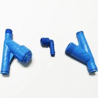 China ABS PP PS PE PVC PA6 PA66 Injection Molding Manufacturing Plastic Connection Water Pipe for sale