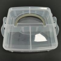 China Customized Transparent Injection Molded Parts Plastic Boxes Mould Nail Art Accessories Storage Box for sale