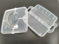 China Customized Transparent Injection Molded Parts Plastic Boxes Mould Nail Art Accessories Storage Box for sale