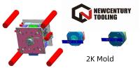 China Custom 2K Injection Molding Manufacturing For Plastic Bowl for sale