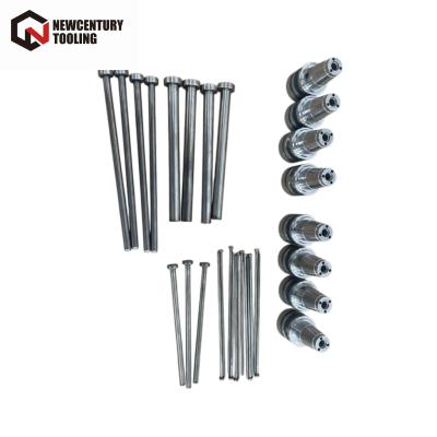 China Custom CNC Machining Stainless Steel Pole Automotive Product With Screw Shaft for sale