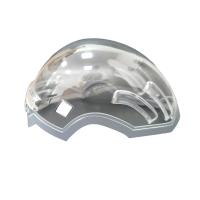 China Transparent PC 3D Printing Service Rapid Prototype Custom Motorcycle Helmet for sale