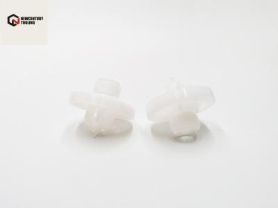 China Custom ABS Injection Molded Automotive Interior Trim Clip with 20mm Stem Diameter and 12N Retention Force for sale