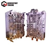 China High-Precision 1-Cavity Automotive Dashboard Injection Mold with Mirror Polish S136H Stainless Steel for sale