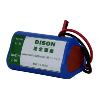 China NMC Cylindrical Lithium ion battery 10.8V 2.6Ah 2C Discharge Rate Battery Pack for LED Emergency Light for sale