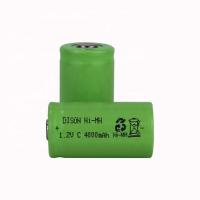 China High Temperature Rechargeable Battery Cells for Emergency Lighting Ni-Mh C 4000mAh for sale