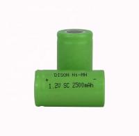 China SC Ni-Mh HRH23/43 2.5Ah High Temperature Rechargeable Battery Cells for Communication for sale