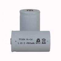 China Emergency Lighting Nickel Cadmium Rechargeable Battery 1.2V 4.5ah 70C High Temperature for sale
