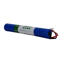 China Cylindrical Lithium Ion Battery 6.4v 1.5Ah 9.6Wh LiFePo4 Battery Pack For Emergency Lighting for sale