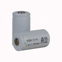 China High Low Temperature NiCd Rechargeable Battery Cells C 1.2V 2.5Ah for sale