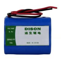 China IFR26650 6.4v 7000mahLiFePo4 Lithium Ion Phosphate Battery Pack for Telecommunication for sale