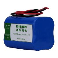 China IFR26650 6.4v 7000mahLiFePo4 Lithium Ion Phosphate Battery Pack for Telecommunication for sale