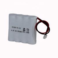China Long Cycle Life High Temperature NiCd 4.8V AA 800mAh Rechargeable Battery Pack For Emergency Lighting for sale